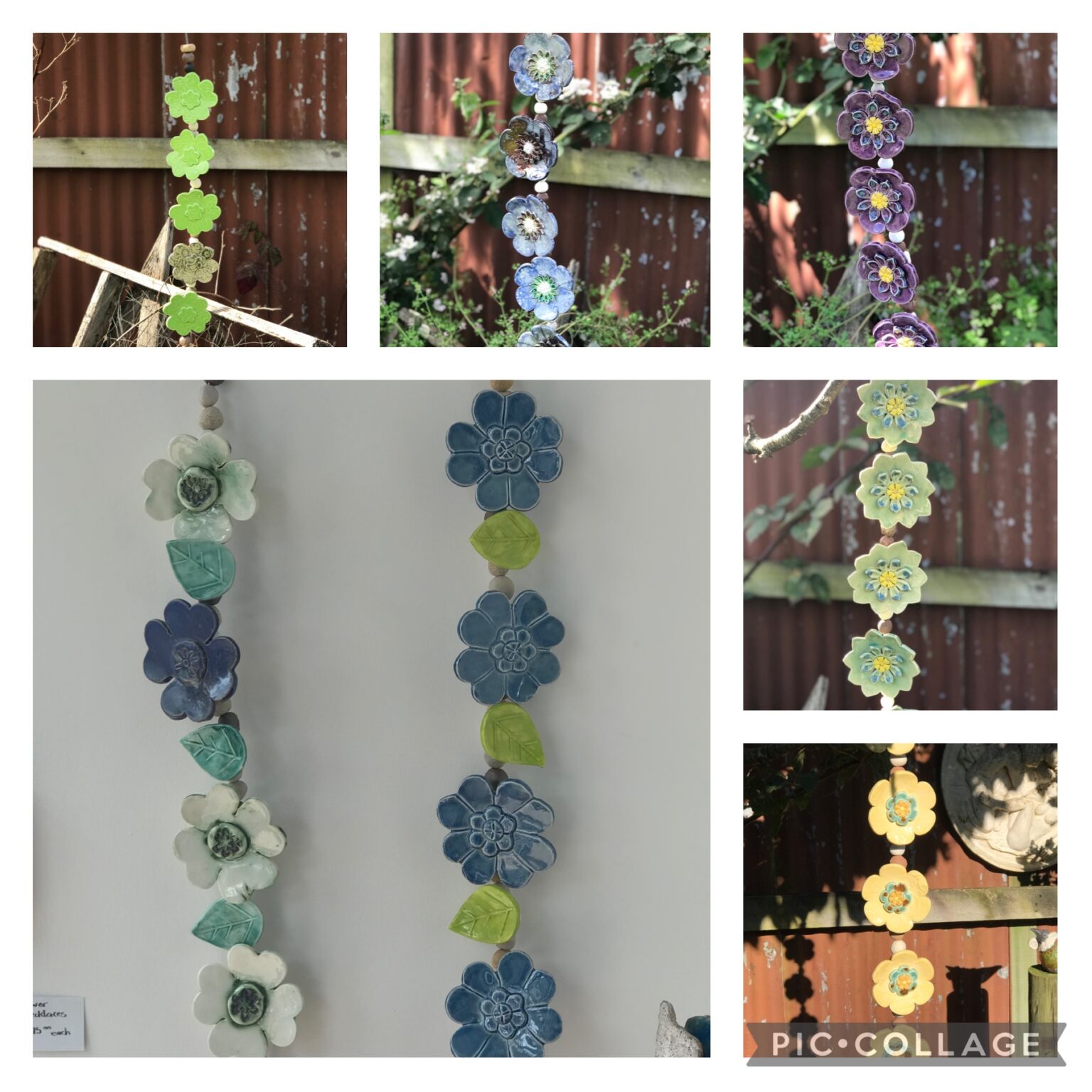 Flower Chains – Black Tabby Pottery